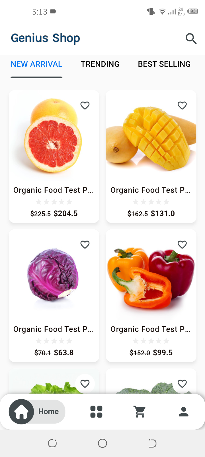Organic King - Food and Grocery Store Flutter App by GeniusOcean | CodeCanyon